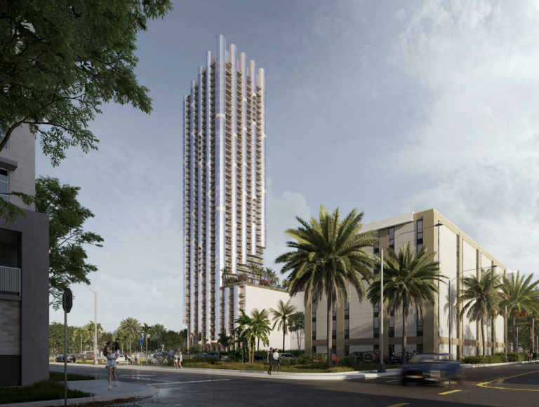 Renderings And Diagrams Revealed For Tubular 45-Story Mixed-Use Tower ...