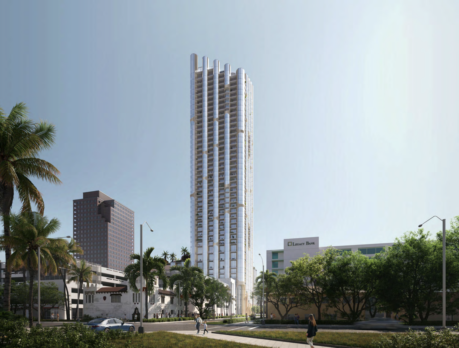 Renderings And Diagrams Revealed For Tubular 45-Story Mixed-Use Tower ...