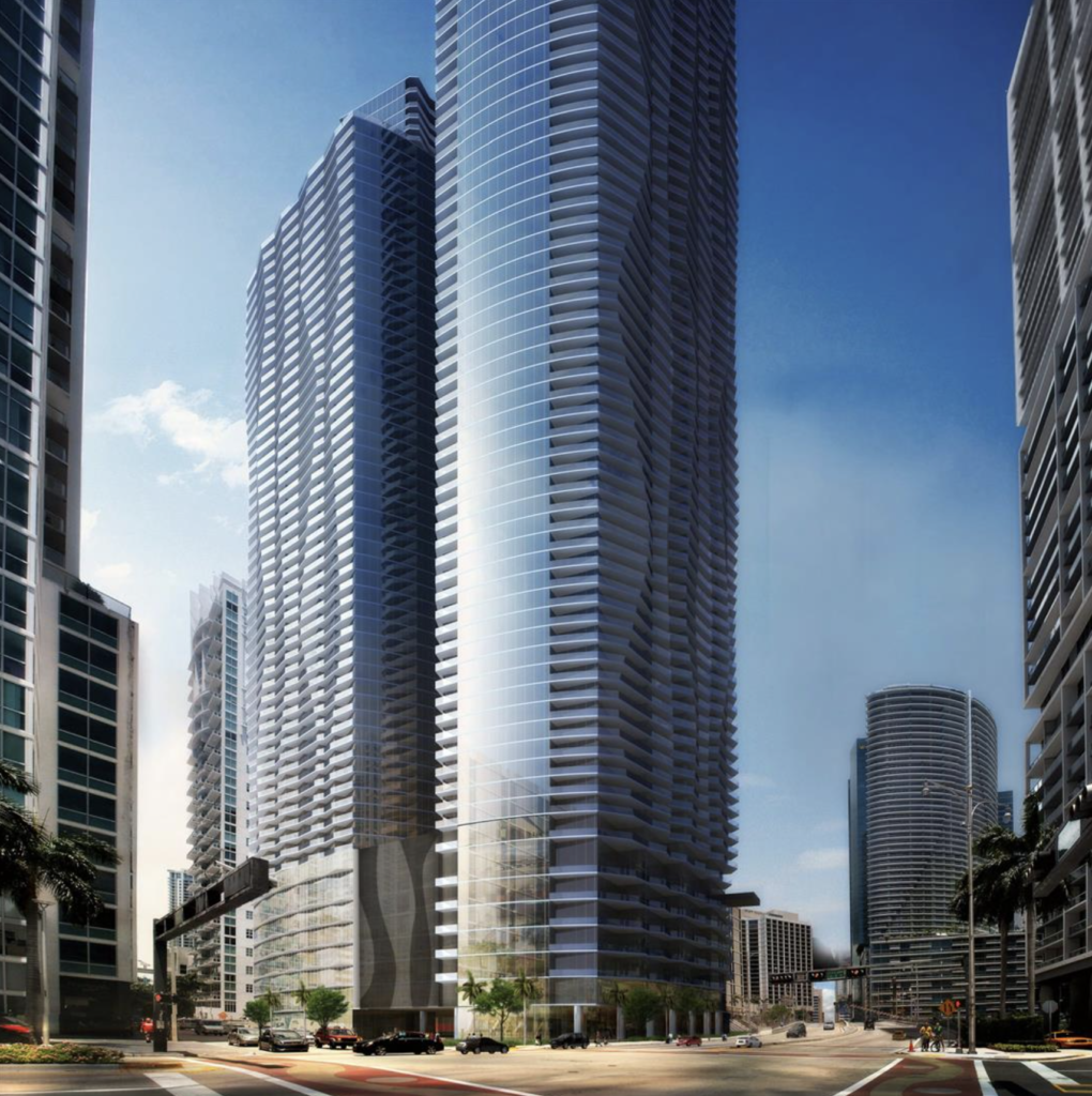 Foundation Permit Issued To The Related Group For 47-Story Tower At 77 SE 5th Street In Brickell ...