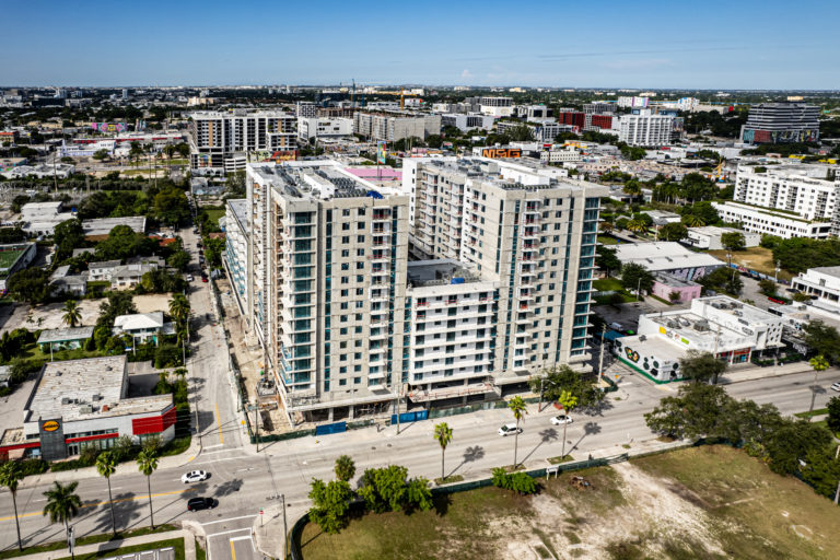 Exterior Work Progresses On URBAN22 At 2200 Northeast 2nd Avenue In ...
