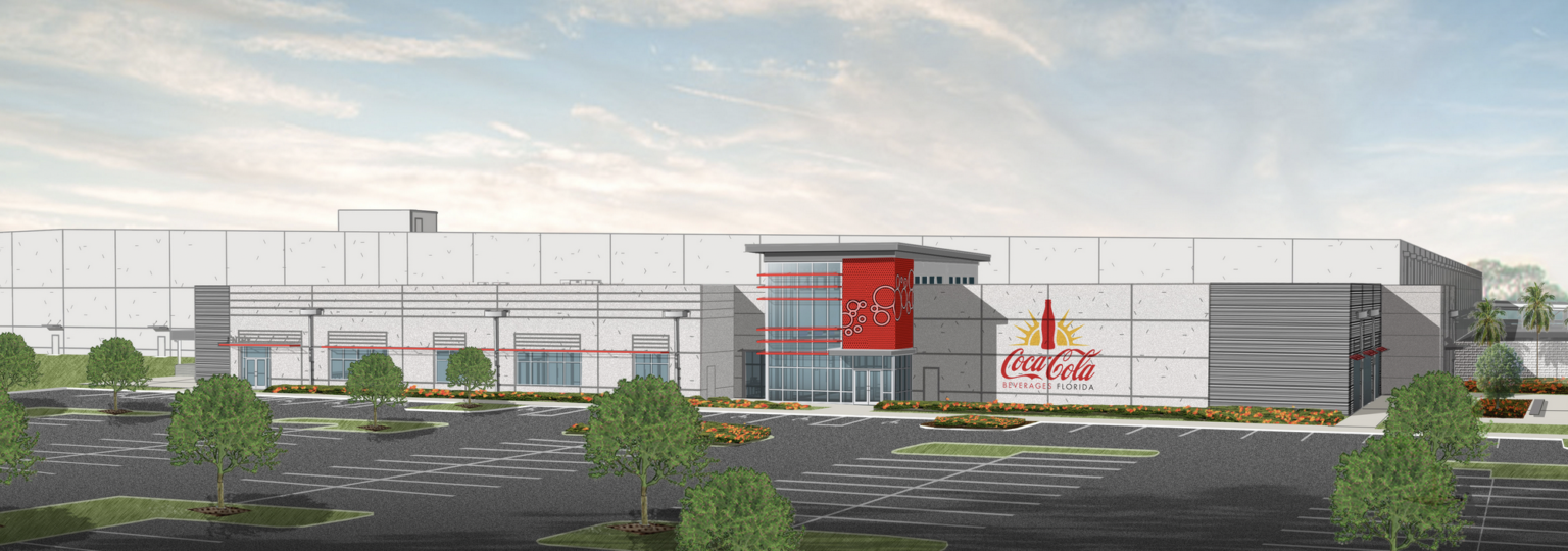 Construction Continues on Coca-Cola Distribution Center in Tampa ...