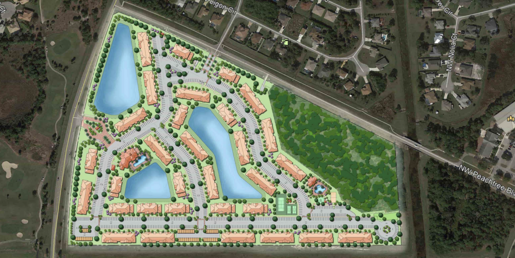 Villa Vizcaya—Legends Pointe Undergoing Construction at Peachtree Road ...