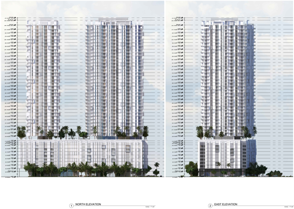 Plans Filed For The Edgewater Collective At 1900 And 2000 Biscayne ...