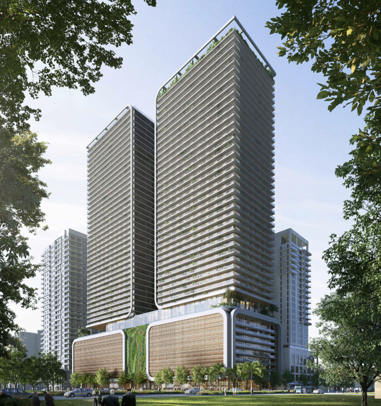 Naftali Group Files Plans For Mixed-Use Development With Two Towers At 201 N. Federal Highway In ...