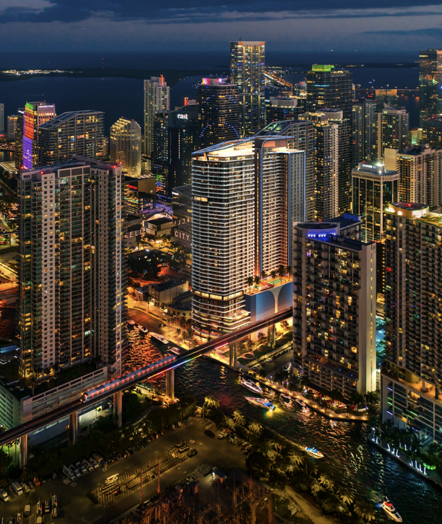 Plans Fully Revealed For One Brickell Riverfront With Two Towers Of 43 ...