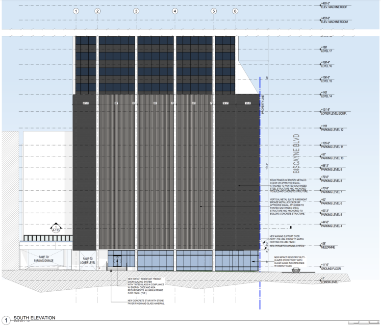 CP Group Plans Modifications On 40-Story Office Tower At 2 S. Biscayne ...