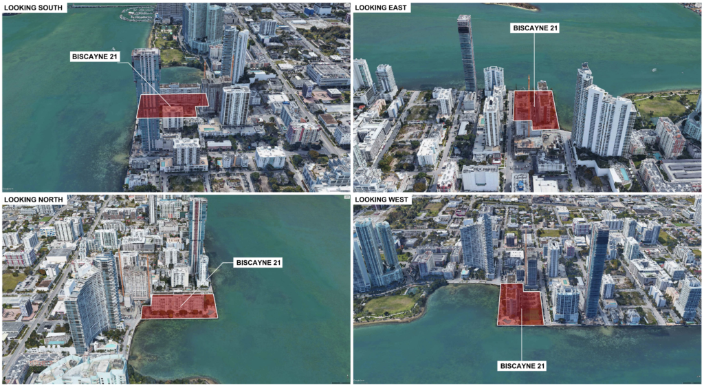 Two Roads Development Files Plans For Biscayne 21 Complex With Three ...