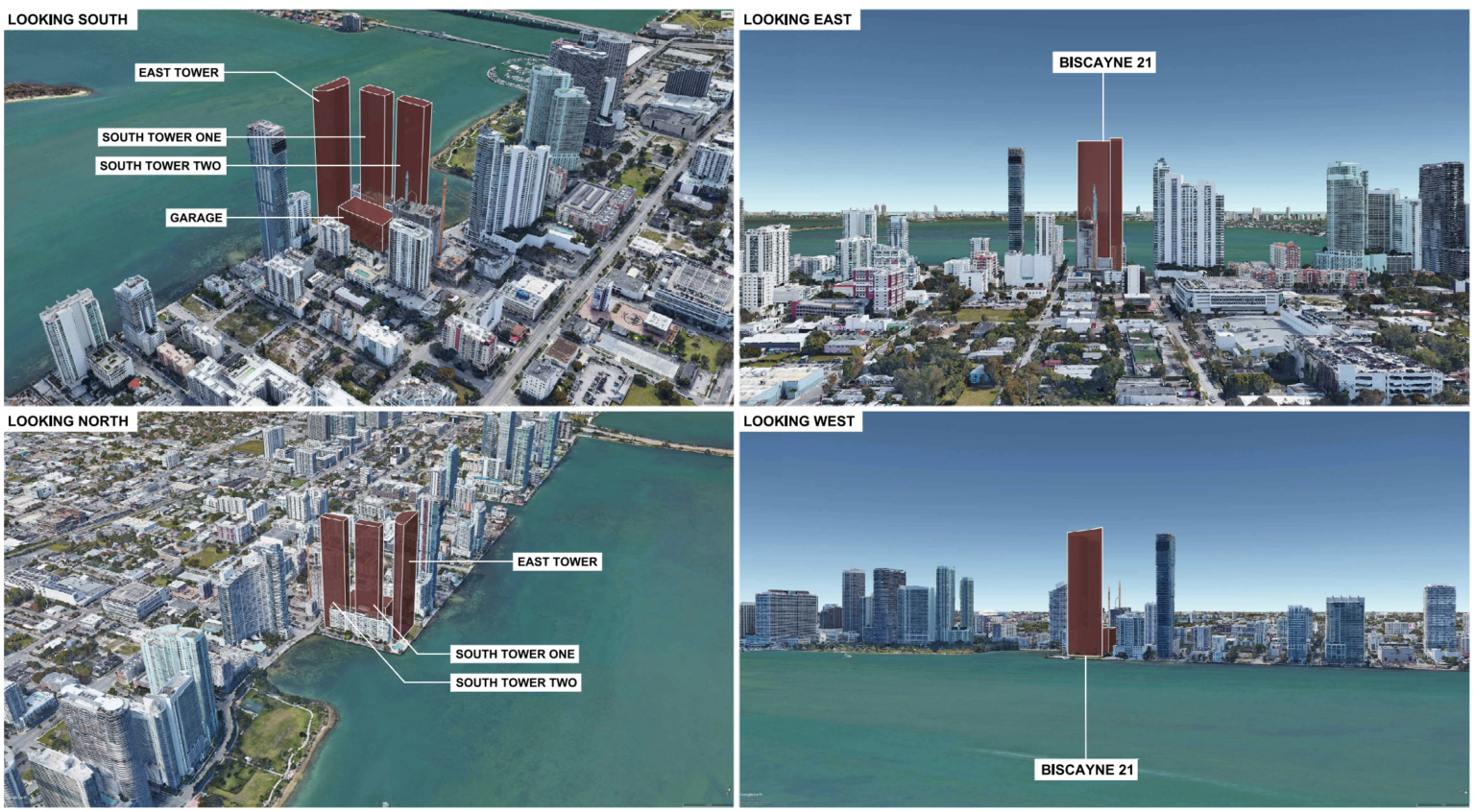 Two Roads Development Files Plans For Biscayne 21 Complex With Three ...