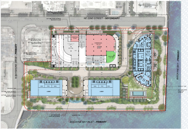 Two Roads Development Files Plans For Biscayne 21 Complex With Three ...