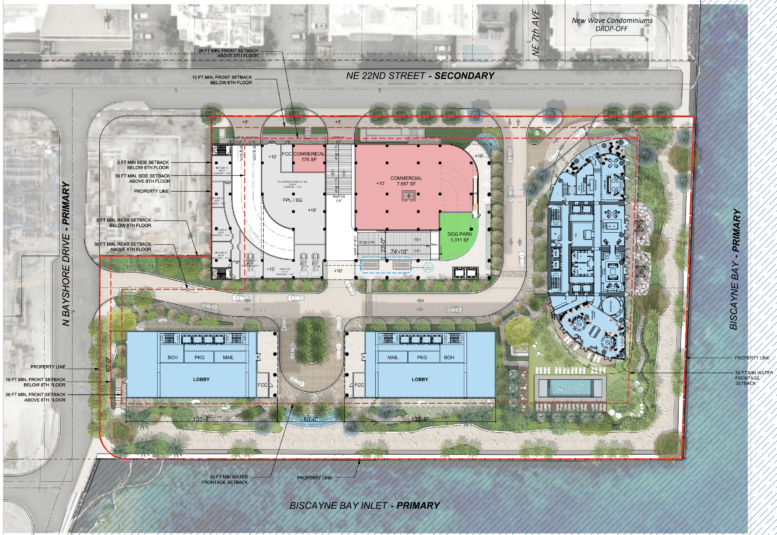 Two Roads Development Files Plans For Biscayne 21 Complex With Three ...