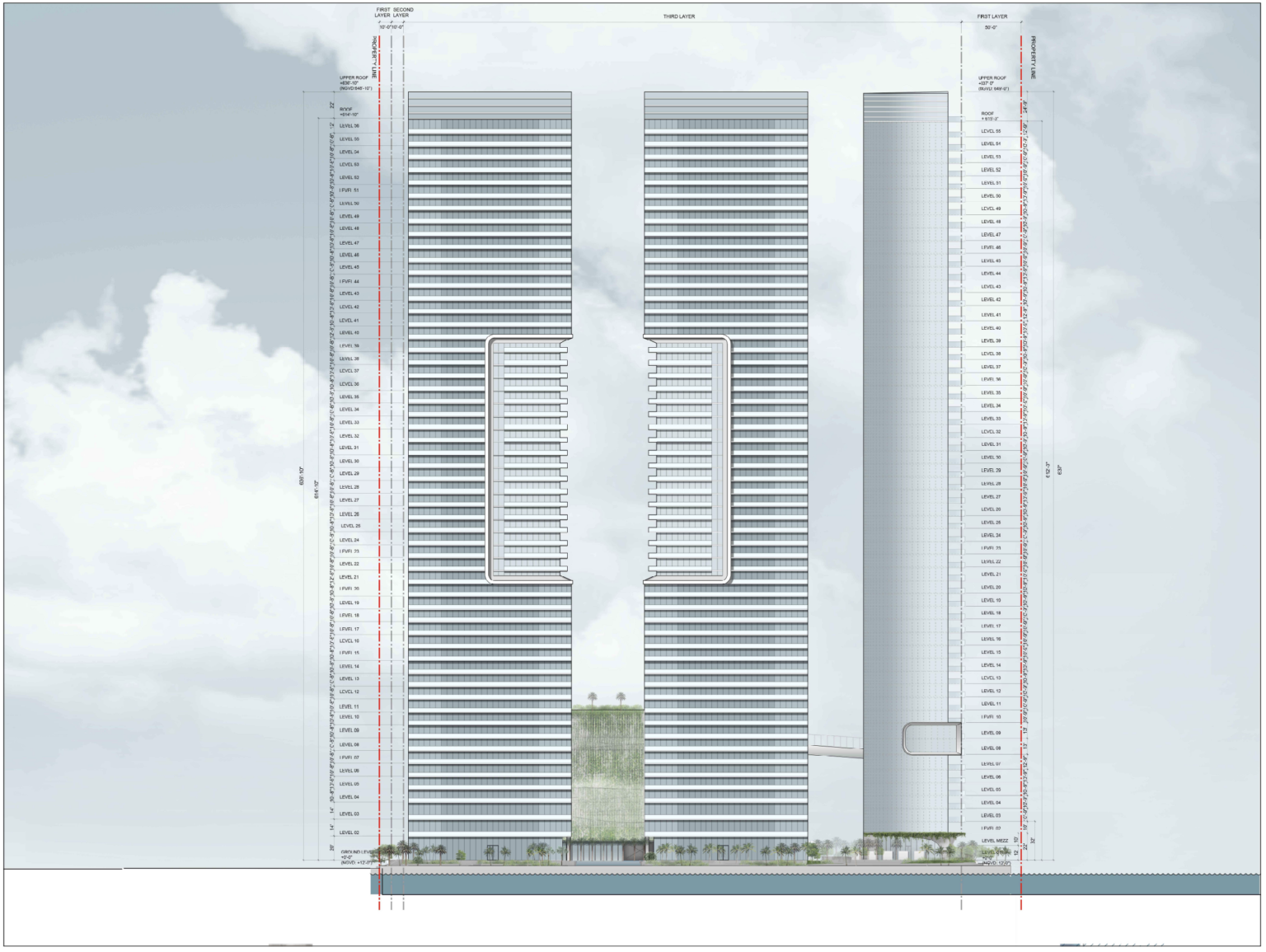 Two Roads Development Files Plans For Biscayne 21 Complex With Three ...