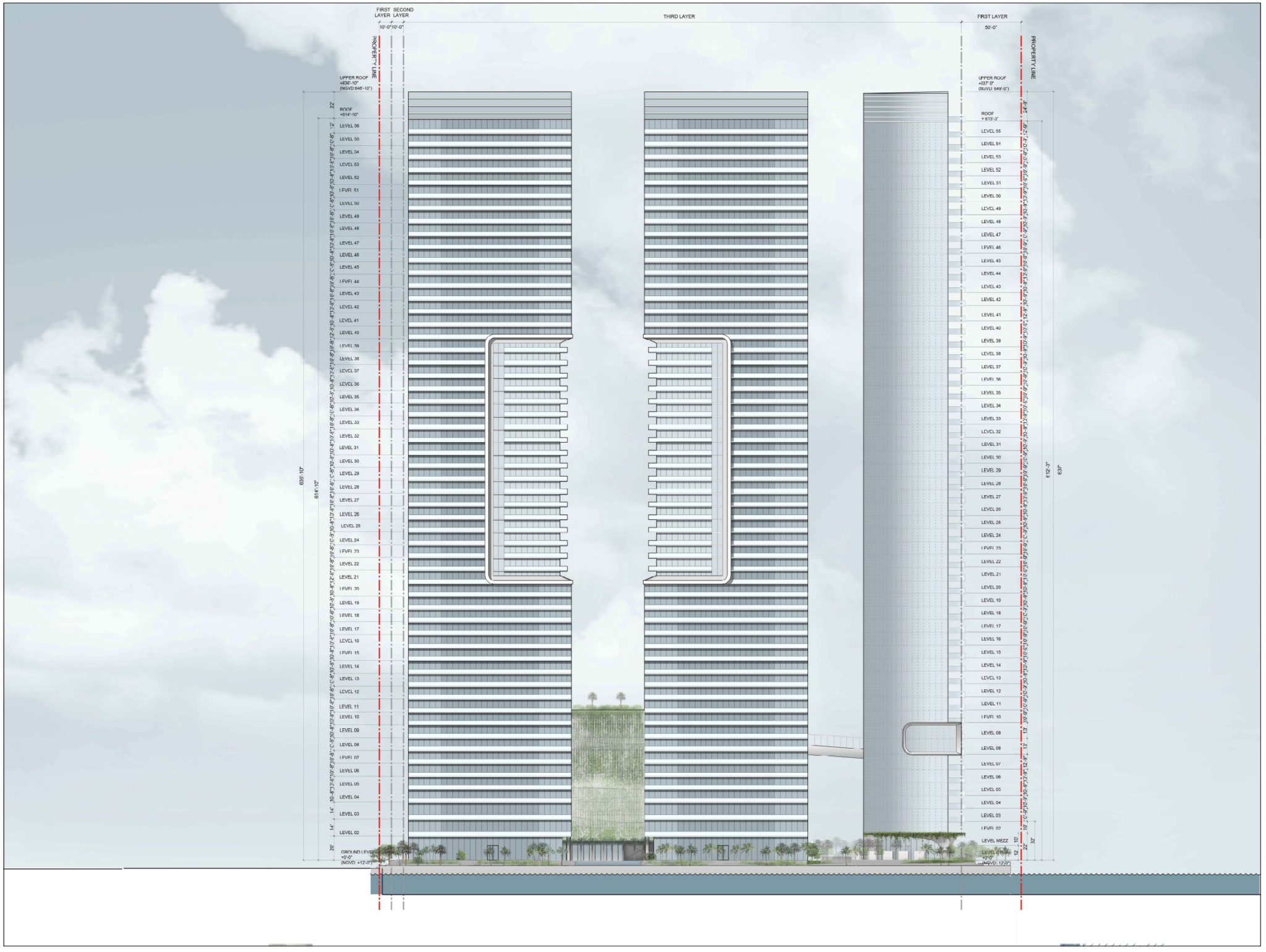 Two Roads Development Files Plans For Biscayne 21 Complex With Three ...