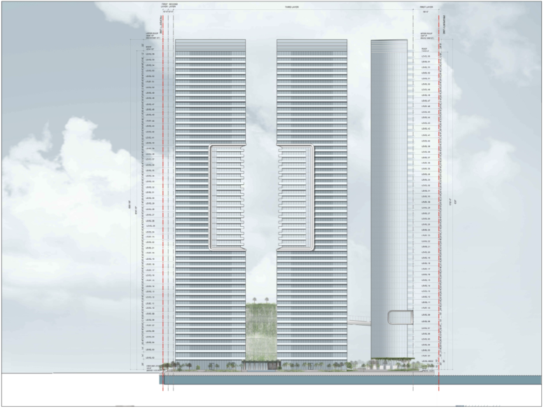 Two Roads Development Files Plans For Biscayne 21 Complex With Three ...