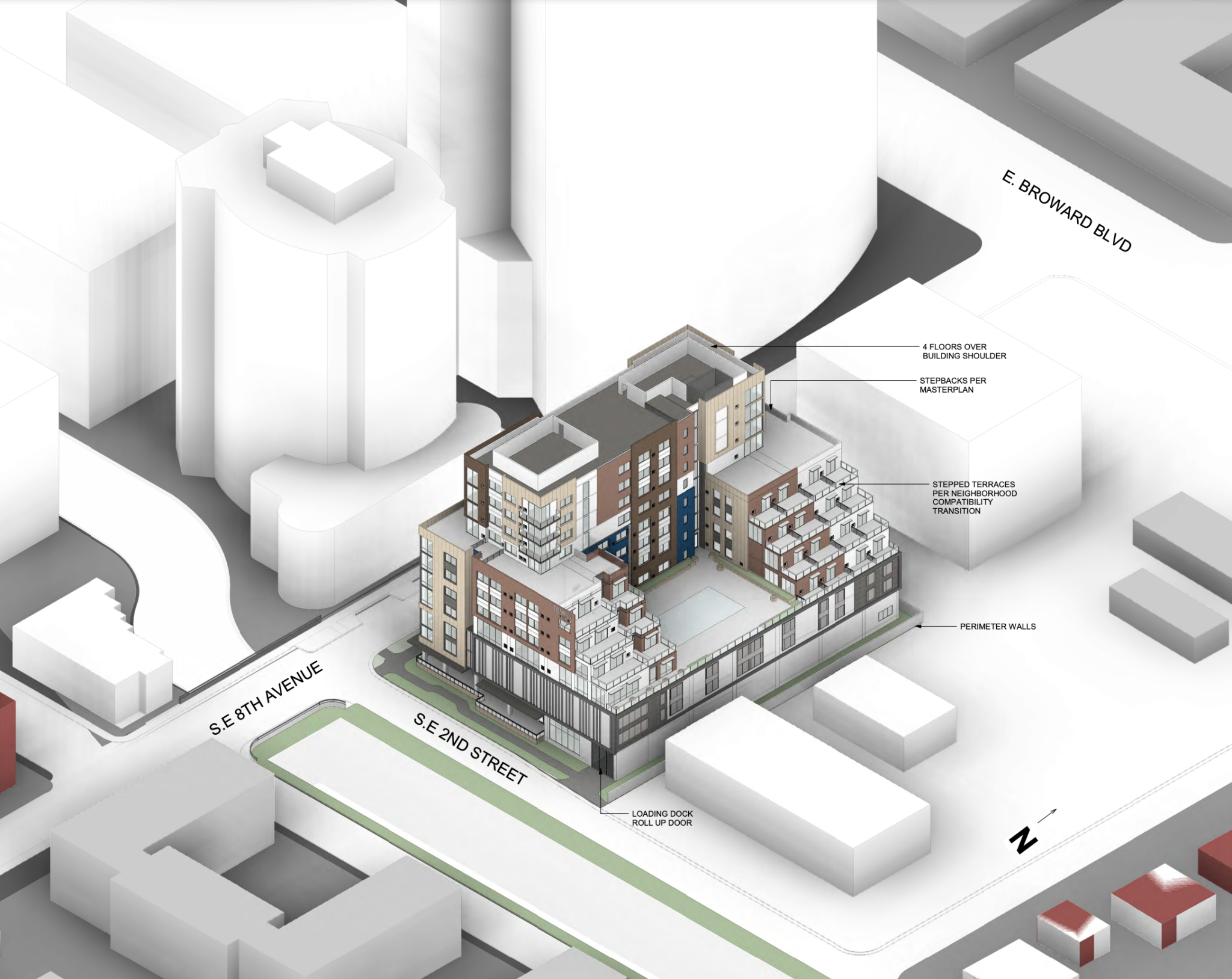 New Castle Hotels & Resorts Proposes 11-Story Hotel With 169 Rooms In ...
