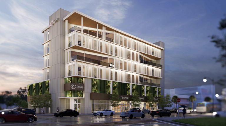 CG Smile Files Plans For A 7-Story Office Building At 5591 SW 8th ...
