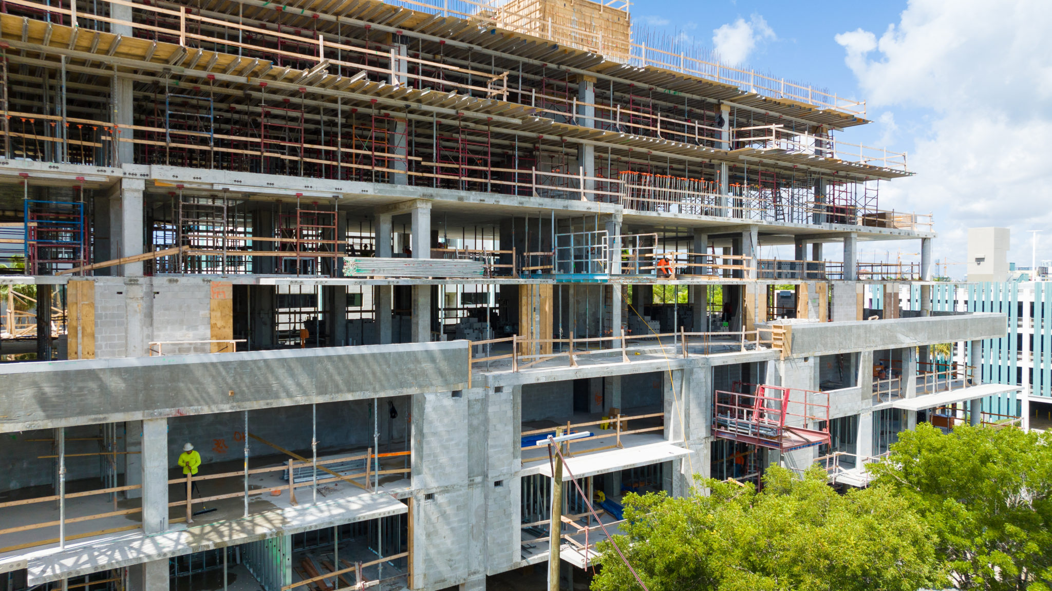 Construction Tops Off On 42 Pine At 340 West 42nd Street In Miami Beach - Florida YIMBY