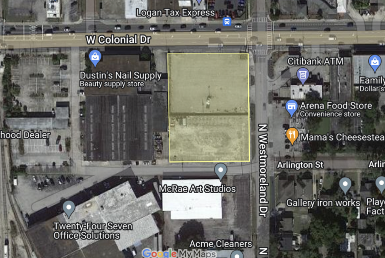 Westmoreland Square Planned for West Colonial Drive and North Westmoreland Drive in Orlando ...
