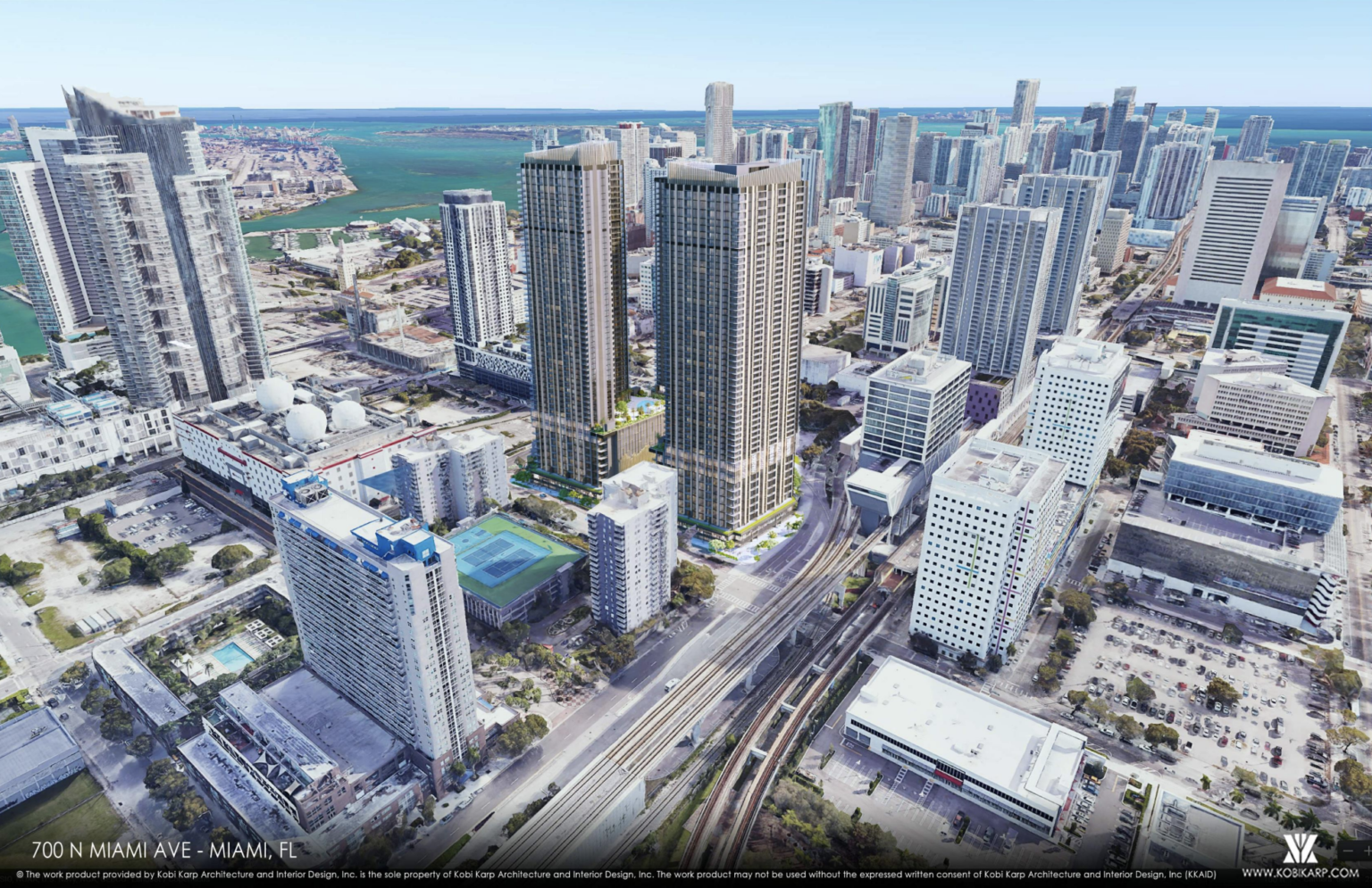 Renderings From Kobi Karp Reveals Design For Witkoff Group's 3 Tower ...