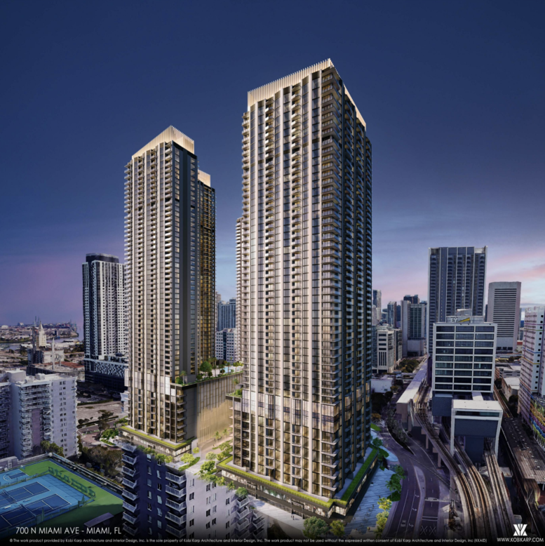 Renderings From Kobi Karp Reveals Design For Witkoff Group's 3 Tower ...