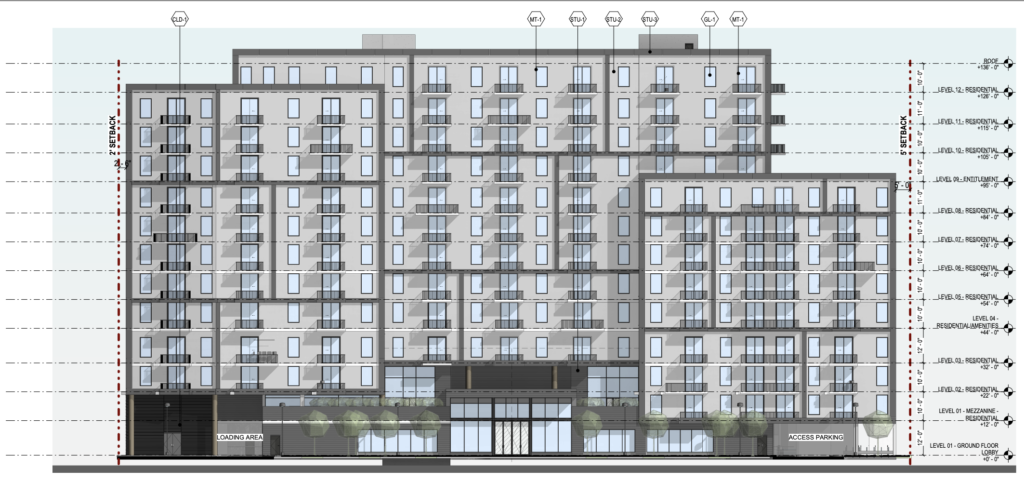 Plans Filed For 12-Story Multifamily Project Designed By ODP Architects ...