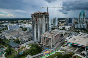 YIMBY Checks In On 31-Story 'Aer' Under Construction At 300 West Tyler Street In Downtown Tampa ...