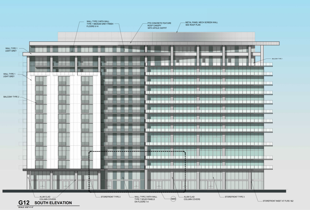 Urbano Co Proposes 14-Story Mixed-Use Building At 901 East Sunrise ...