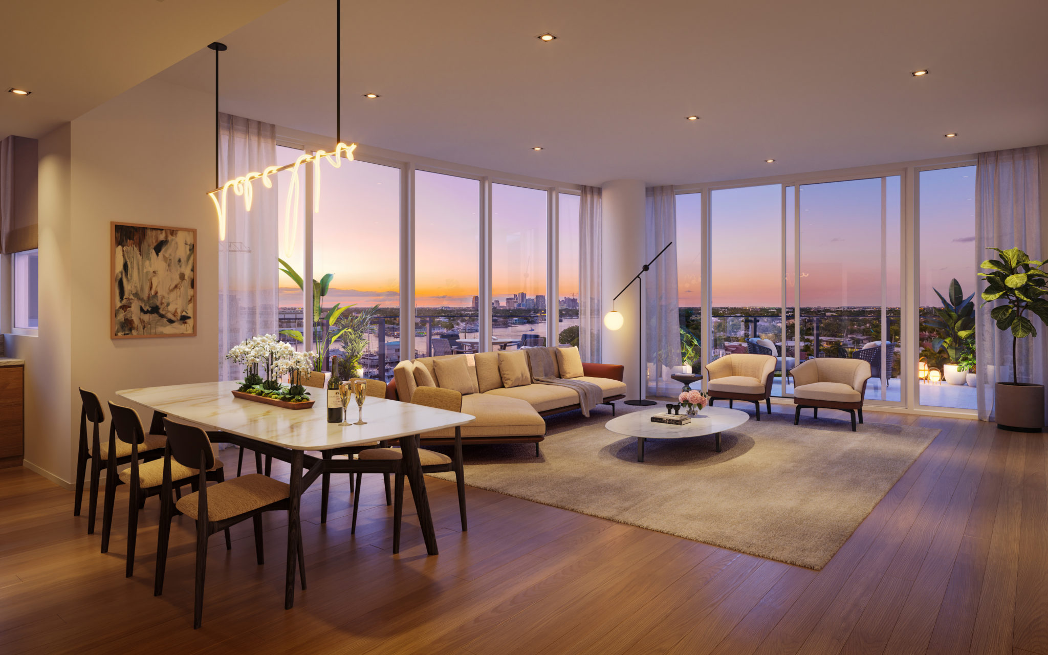 New Renderings Reveal Interiors For The Residences At Pier Sixty-Six In ...
