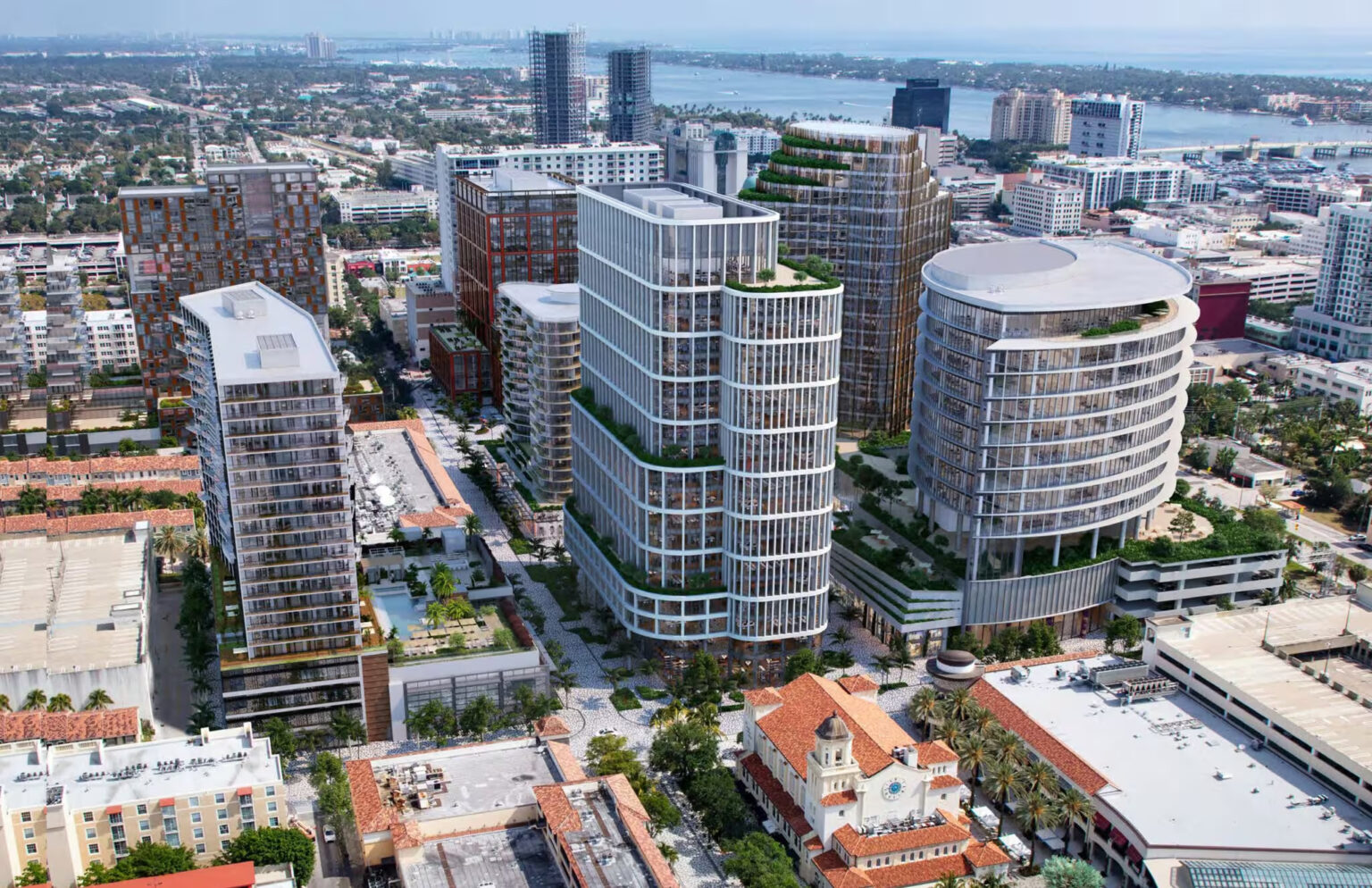 FAA Permits Filed For Related's 'East' And 'West' Office Towers At 550 ...