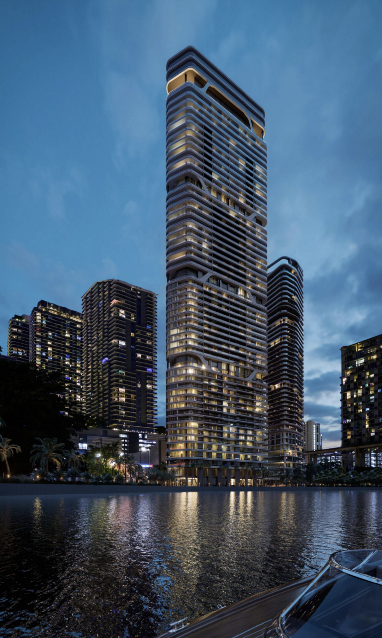 Design Unveiled For Slender 59-Story Tower 'Two Riverside' At 99 SW 7th ...