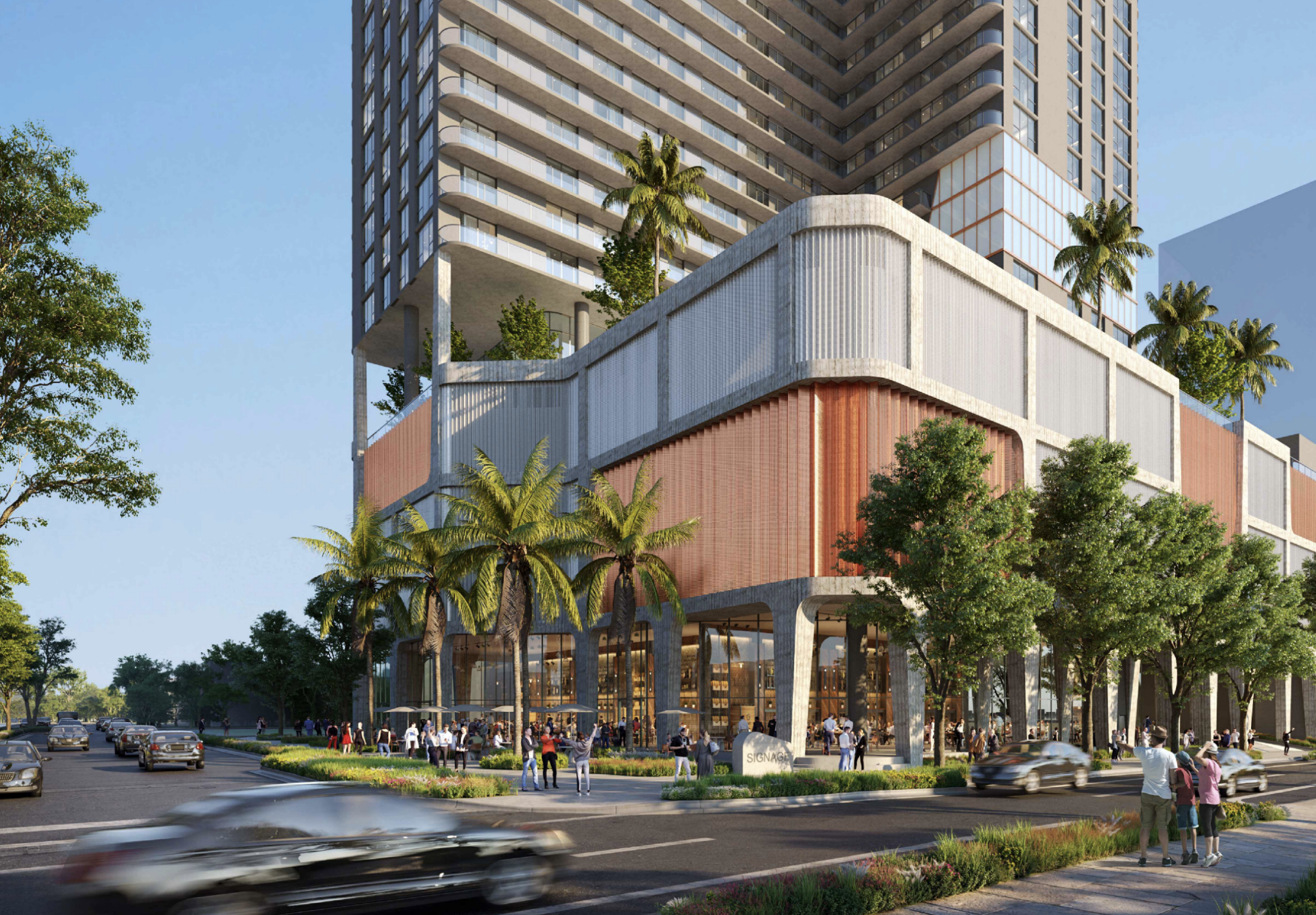Multiple Permits Filed for 38-Story Mixed-Use Tower at 401 Northeast ...