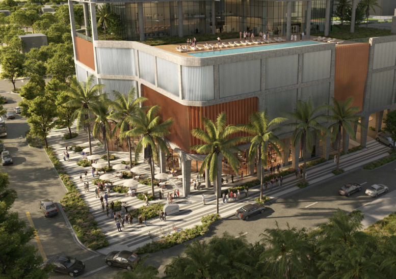 Multiple Permits Filed for 38-Story Mixed-Use Tower at 401 Northeast ...
