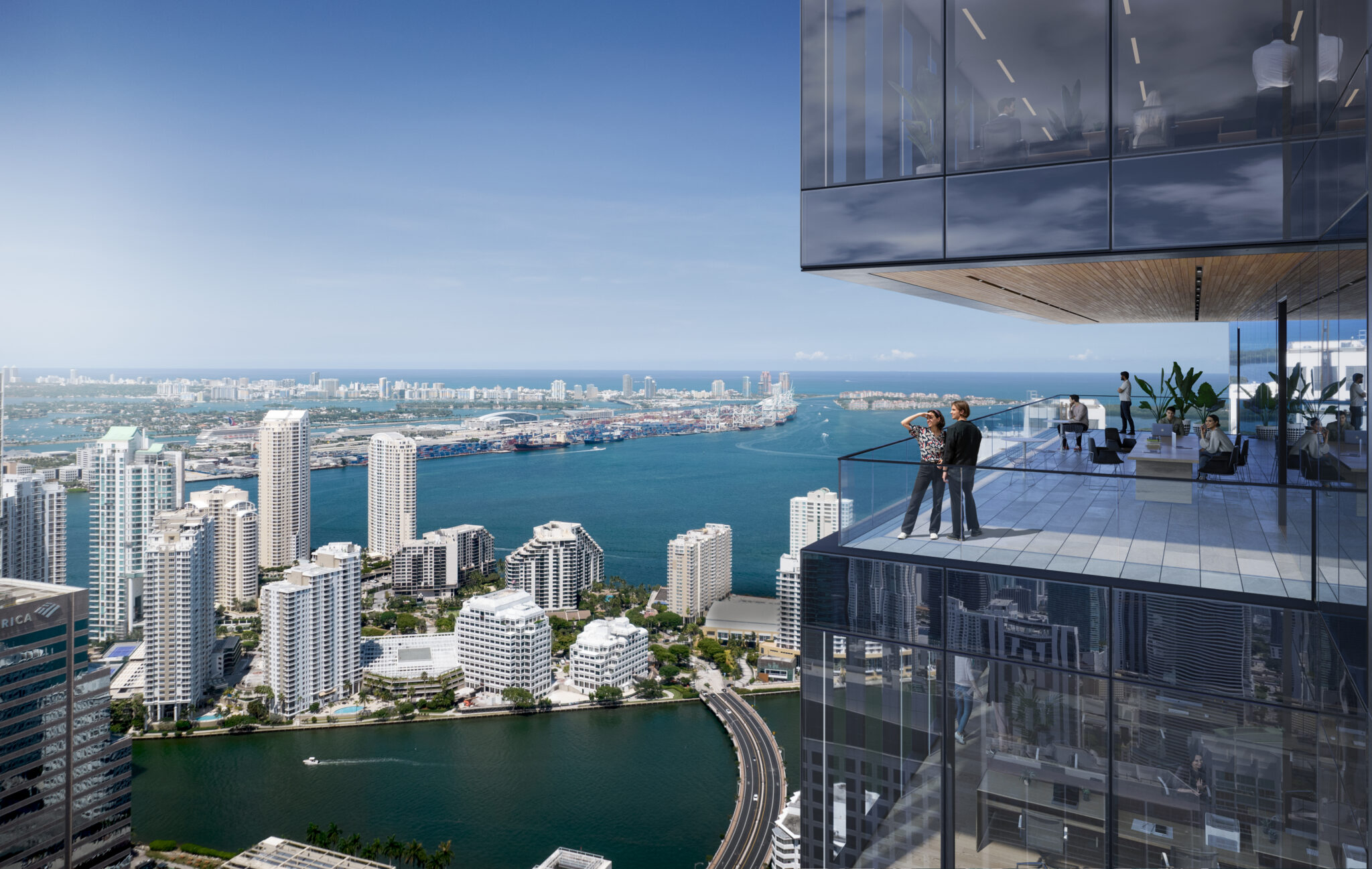 FAA Approves 764-Foot 848 Brickell Tower Designed By Skidmore, Owings ...