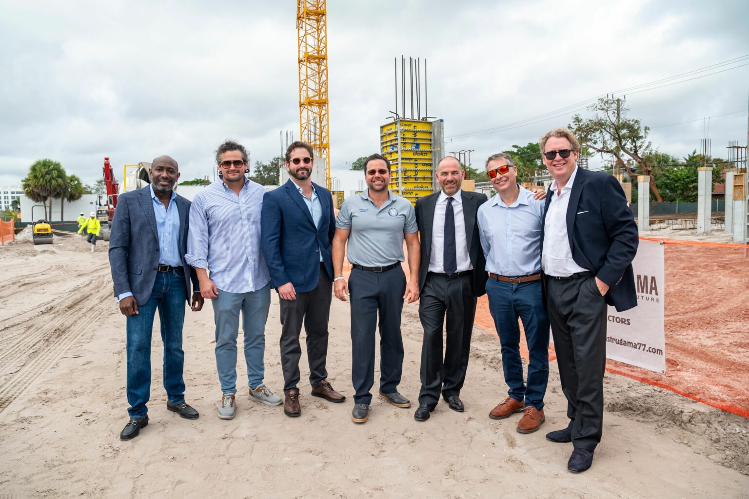 The Calta Group Commemorates Foundation Pour For 8-Story Multifamily ...