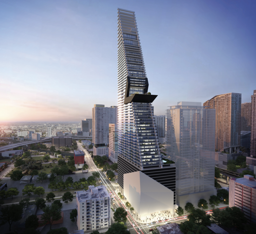 Updated Plans Filed For 'Calle 8' In Brickell, Gets Height Boost To 856 ...