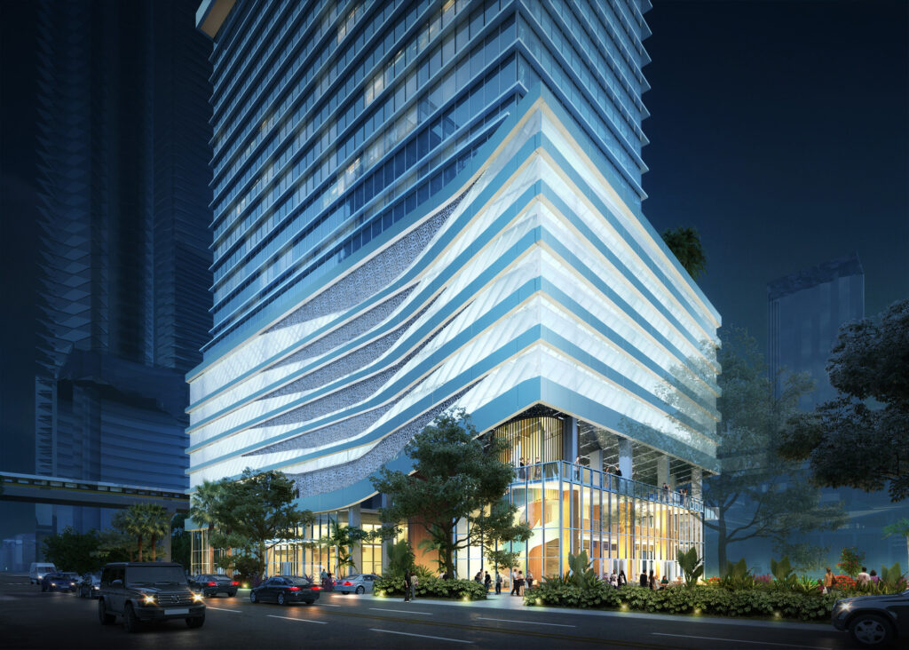 Nichols Architects Reveals Design For 53-Story Mixed-Use Tower In Miami ...