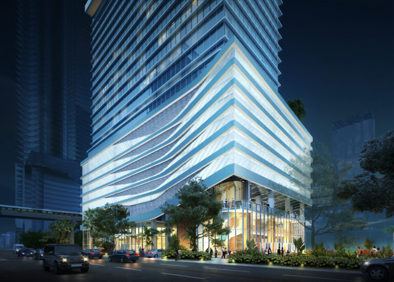 Nichols Architects Reveals Design For 53-Story Mixed-Use Tower In Miami ...