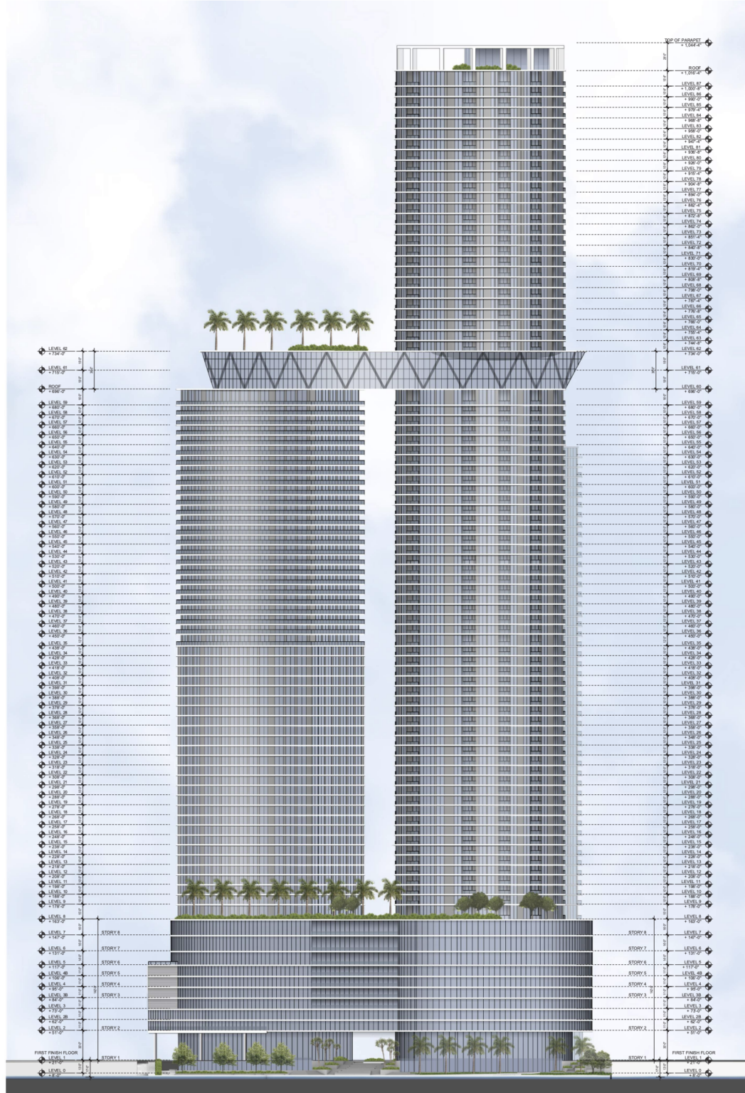 New Renderings And Phased Plans Unveiled For Trio Of Towers At ‘Miami ...