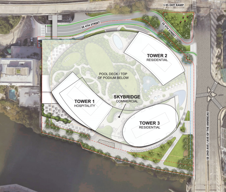 New Renderings And Phased Plans Unveiled For Trio Of Towers At ‘Miami ...