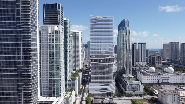 Nichols Architects Reveals Design For 53-Story Mixed-Use Tower In Miami ...