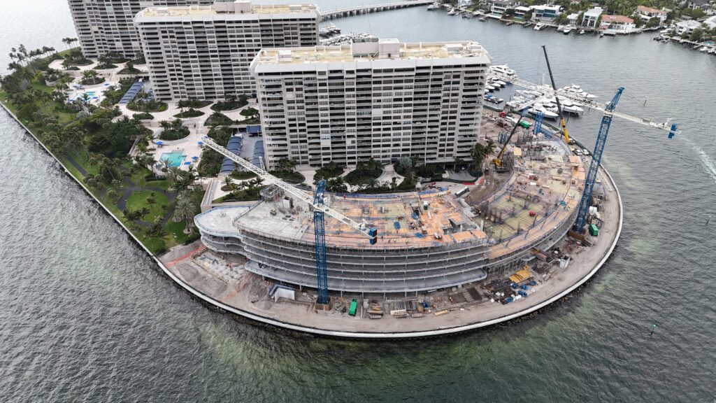 Construction Progresses On CMC Group's 'Vita at Grove Isle' Condominium ...