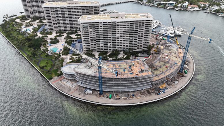 Construction Progresses On CMC Group's 'Vita at Grove Isle' Condominium ...