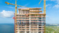Una Residences Tops Off At 175 Southeast 25th Road In Brickell, Miami ...