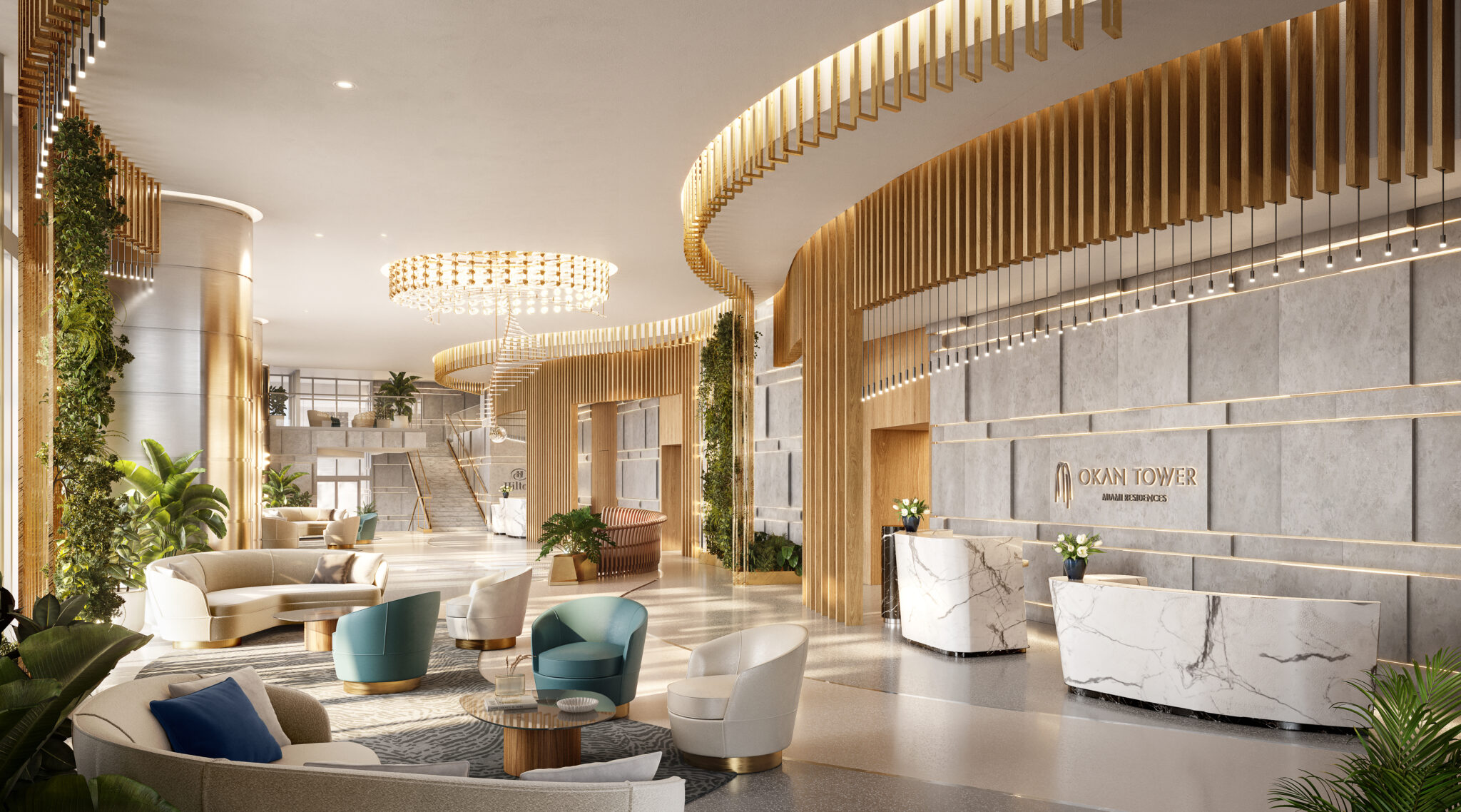 New Renderings Revealed For Okan Tower At 555 North Miami Avenue In ...