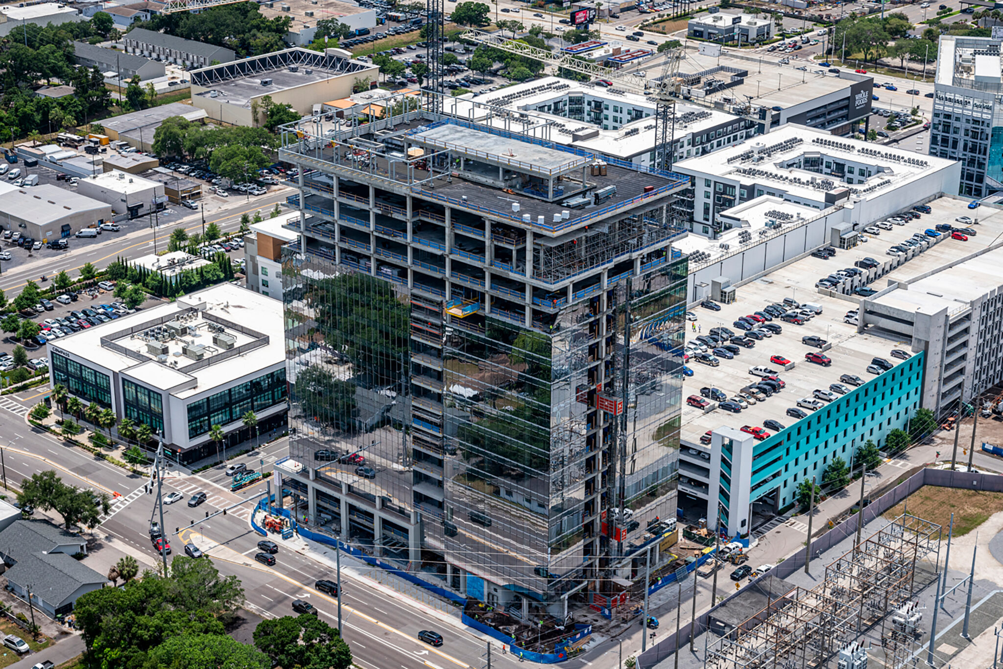 Developers Top Off The Tallest Tower Within The 23-Acre Midtown Tampa Mixed-Use Development ...