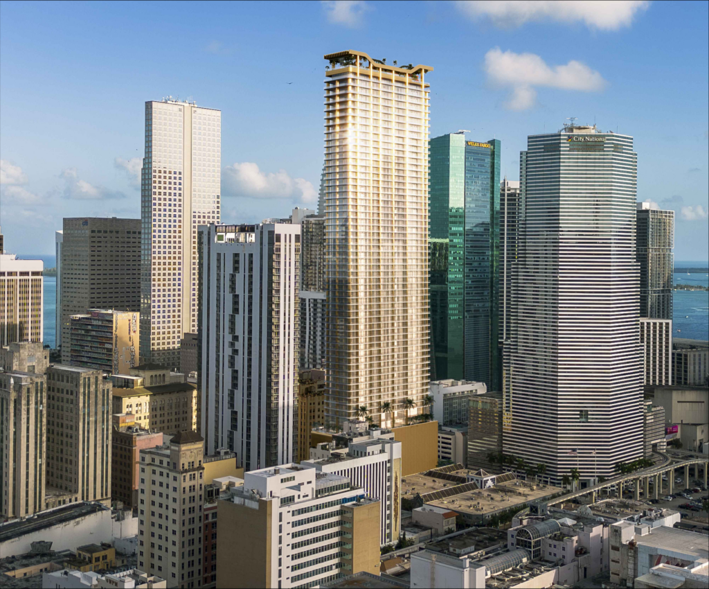 Developer Files Plans For Clear Residences, A 60-Story Tower At 130 SE ...