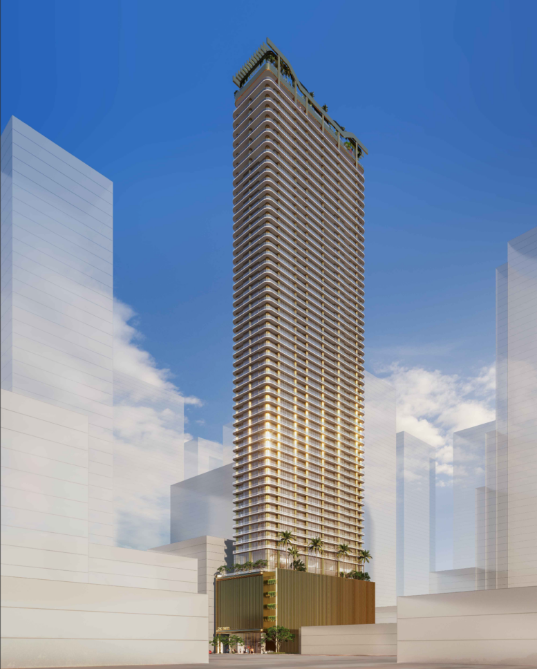 Developer Files Plans For Clear Residences, A 60-Story Tower At 130 SE ...