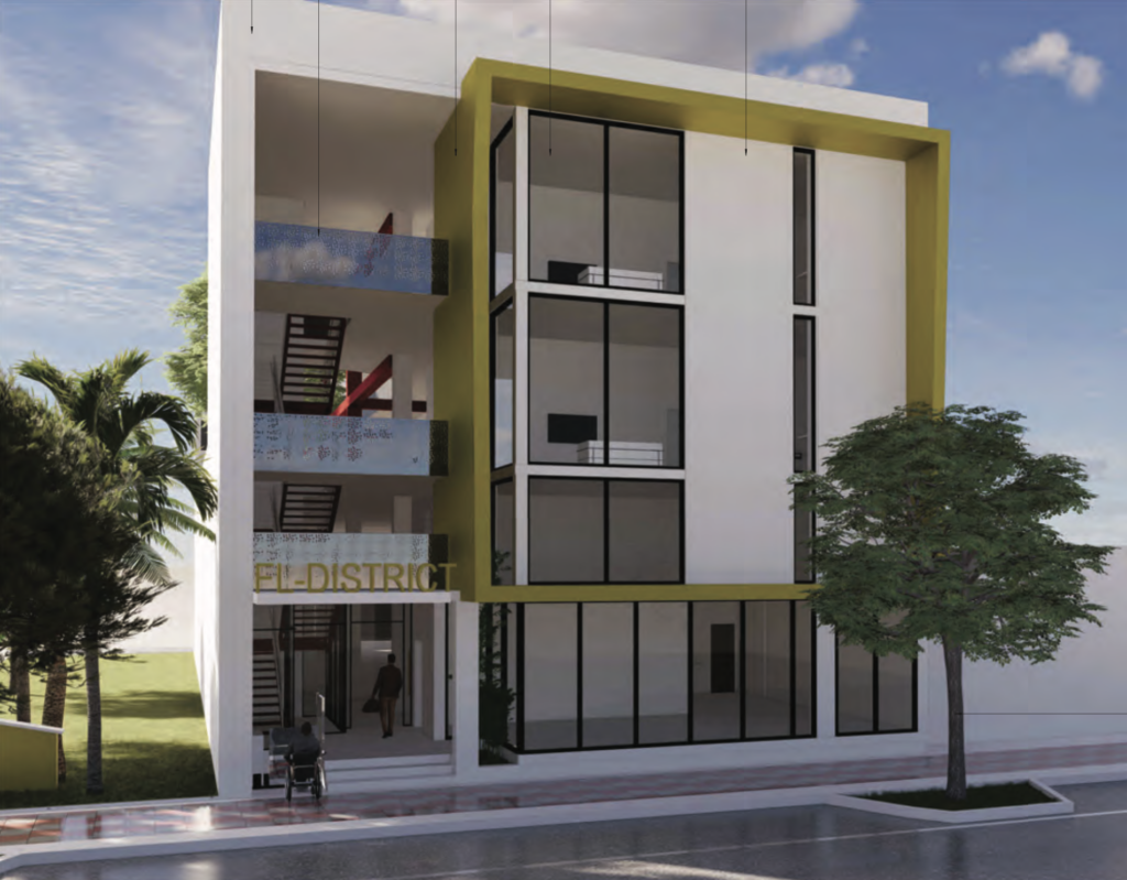 Plans Filed For Low-Rise Mixed-Use Developent At 1102 NW 6th Street In ...
