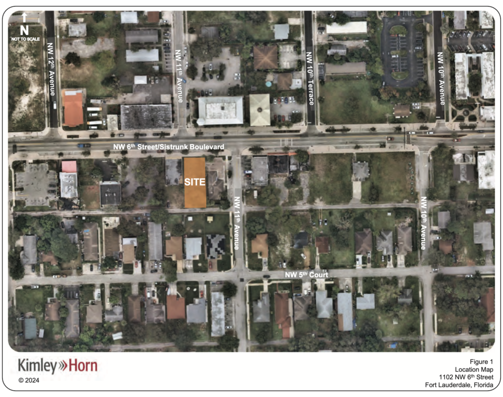 Plans Filed For Low-Rise Mixed-Use Developent At 1102 NW 6th Street In ...