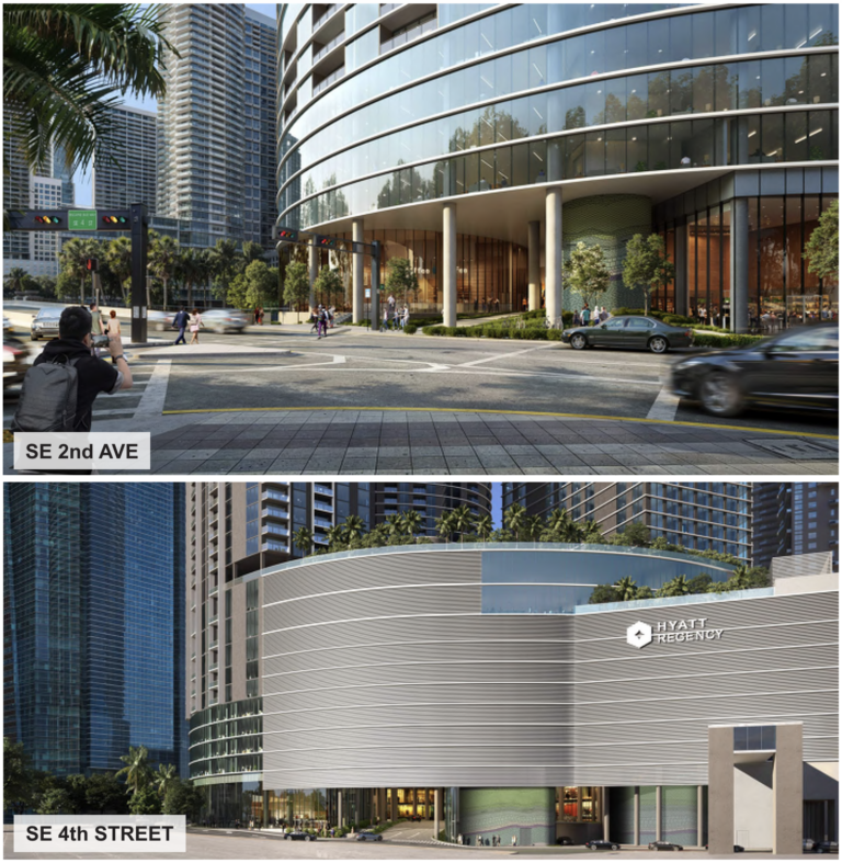 Three-Tower Development 'Miami Riverbridge' in Downtown Miami Submitted ...