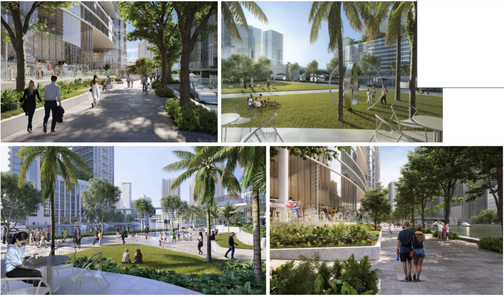 Three-Tower Development 'Miami Riverbridge' in Downtown Miami Submitted ...